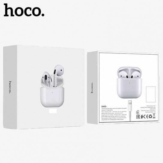 Original HOCO EW03 Plus TWS Wireless Bluetooth Earbuds-Cartrule